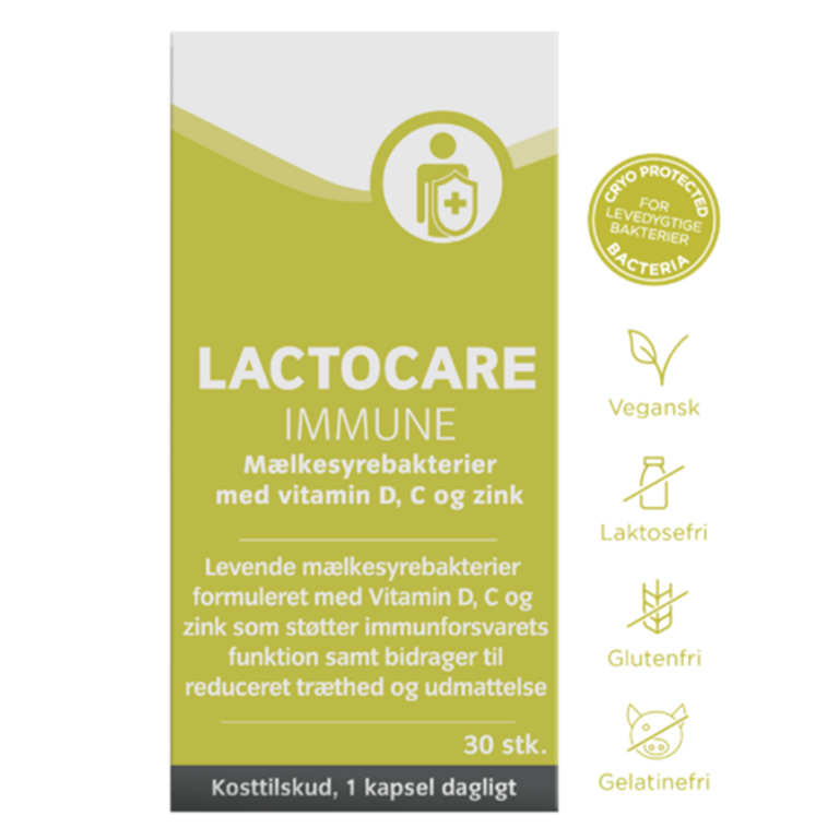 Lactocare | Mælkesyrebakterier til hele familien