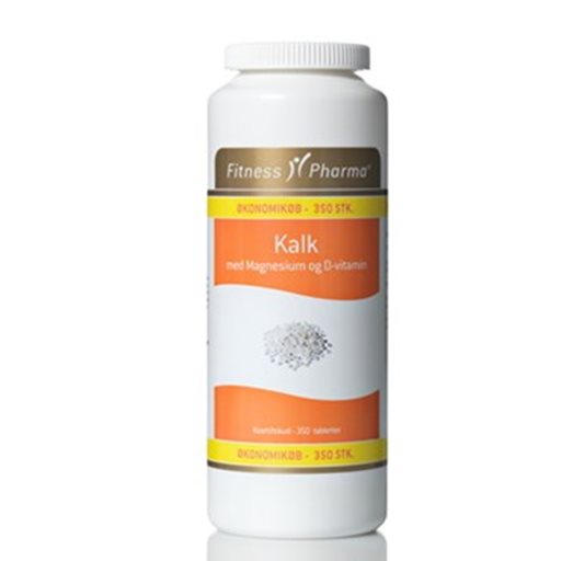 Køb Fitness Pharma Kalk m/magnesium og D-vitamin 350 kap. | Apopro.dk