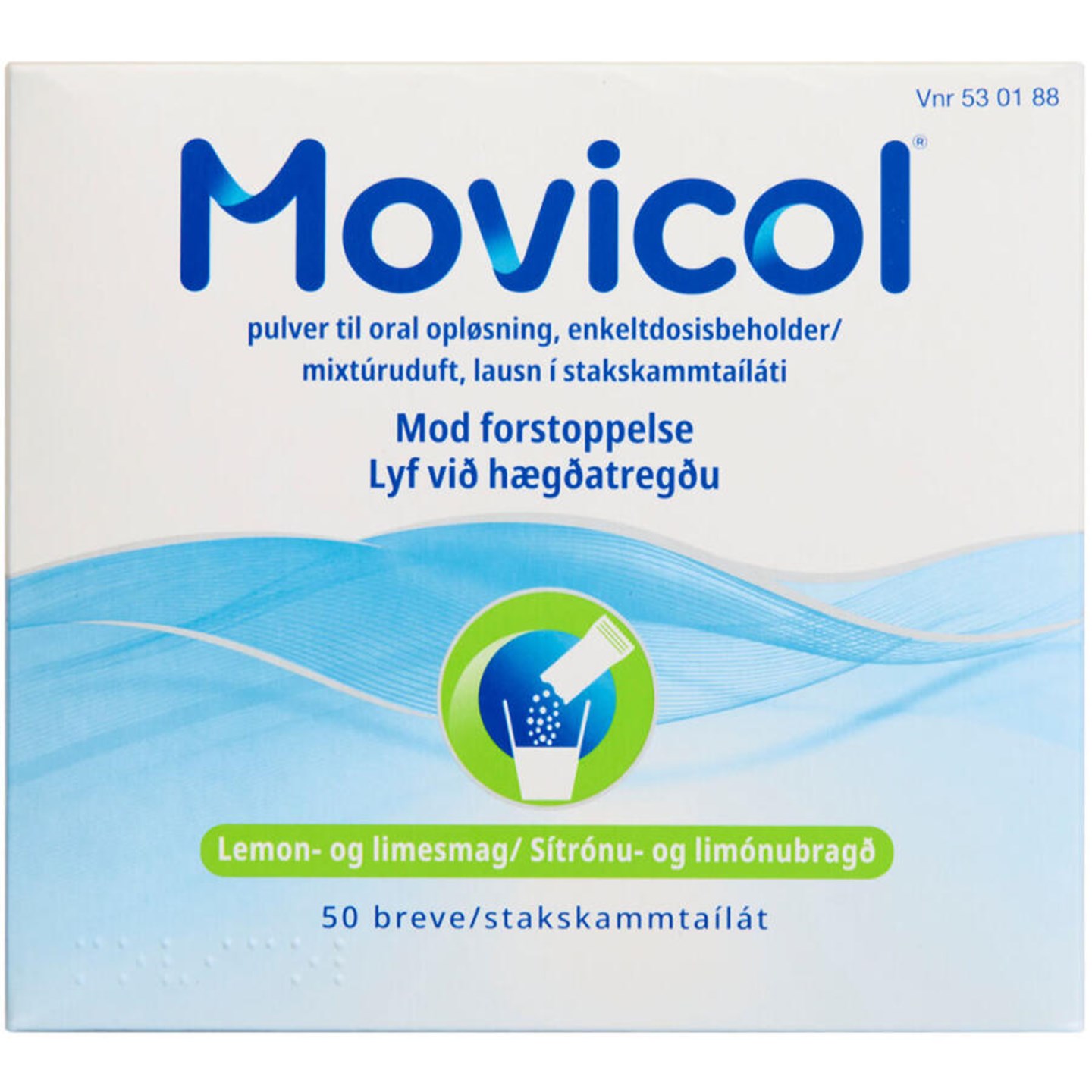 Movicol - Køb Movicol afføringsmiddel mod forstoppelse online på ApoPro.dk