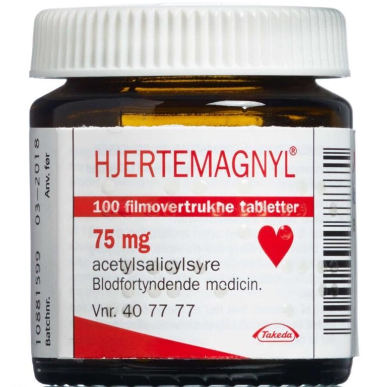Få Hjertemagnyl 100 stk. - Blodprop | Hjertemagnyl | Apopro.dk