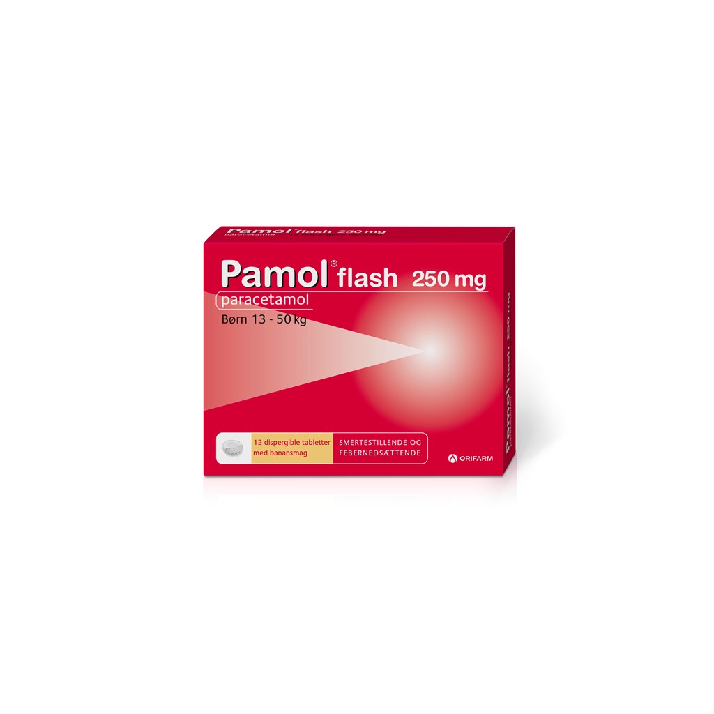Få Pamol 20 stk. 500 mg tabletter - Smertestillende | Pamol | Apopro.dk ...