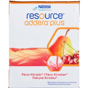 Køb Resource Addera Plus Pære-Kirsebær - 4 x 200 ml - hos Apopro