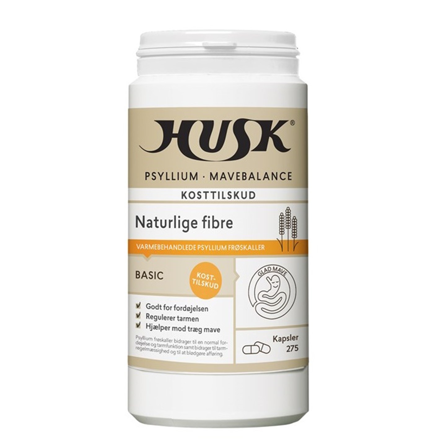 HUSK - Fiberrige Psylliumfrøskaller | Køb på Apopro