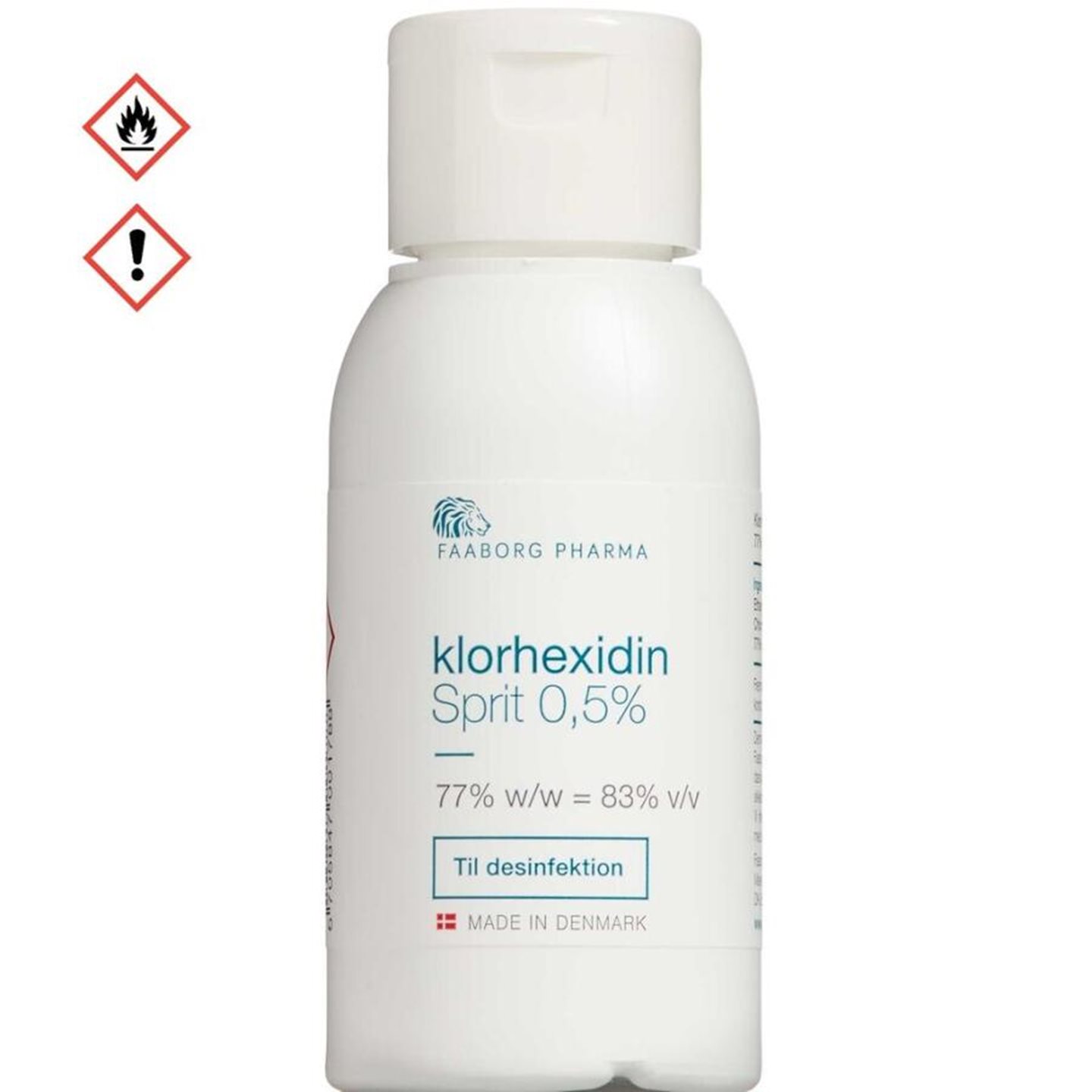 Klorhexidin - Køb til mild desinfektion af sår, hud og mund her