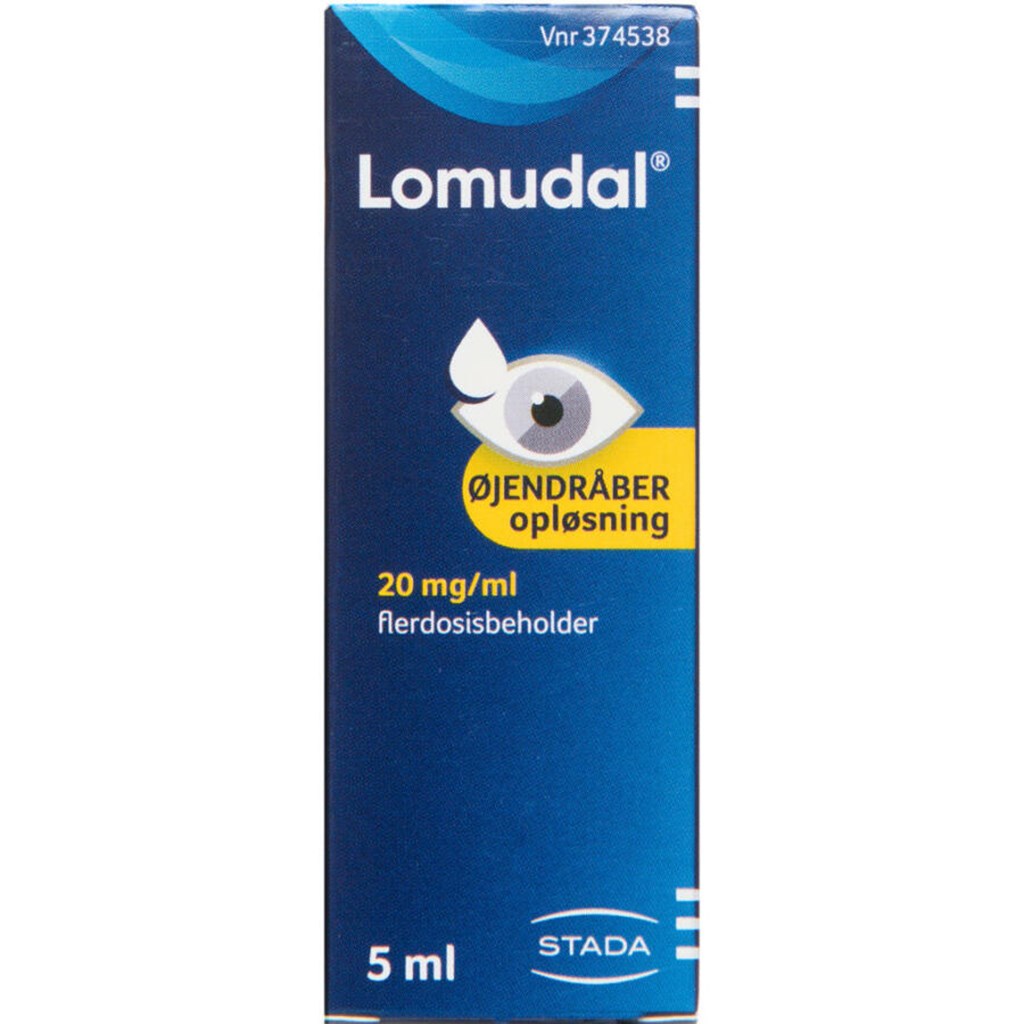 Øjendråber -behandling af allergisk øjenbetændelse | apopro.dk