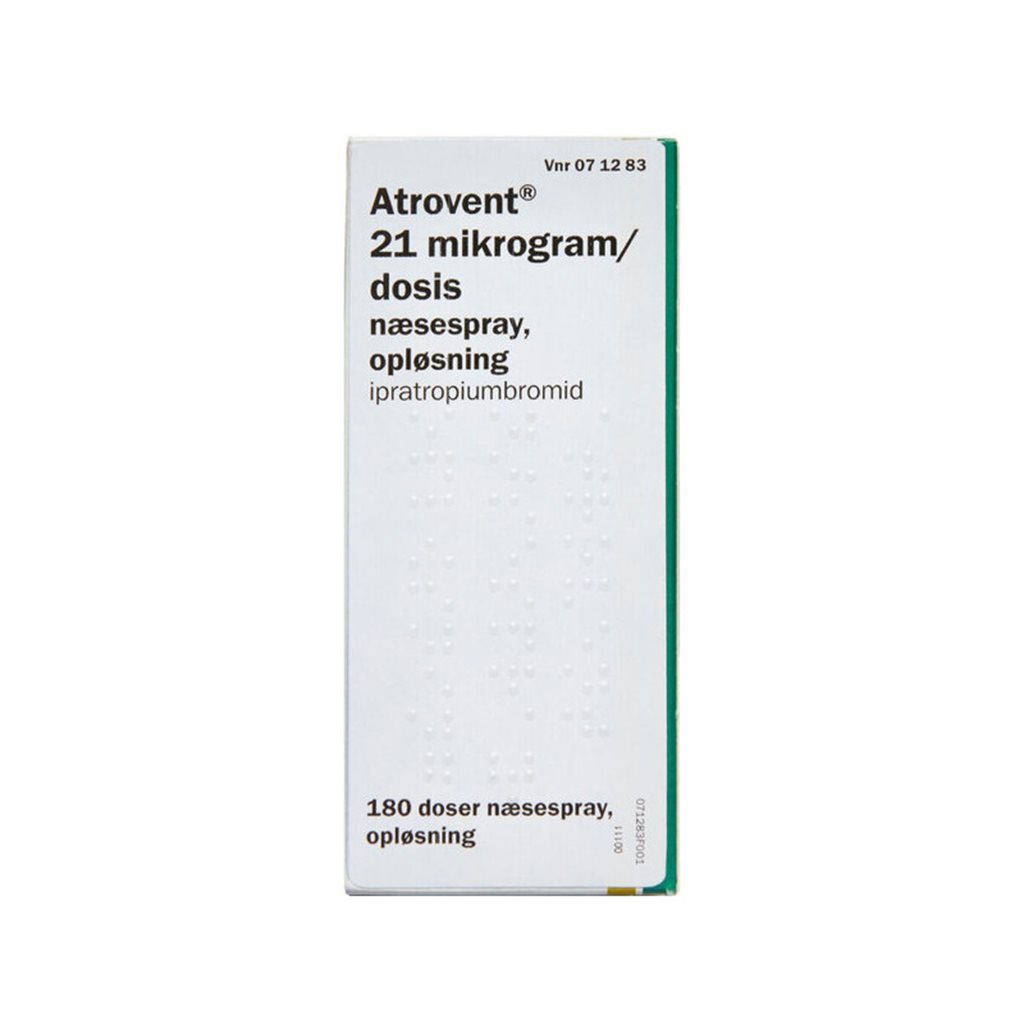 Køb Atrovent 180 dosis Næsespray, opløsning