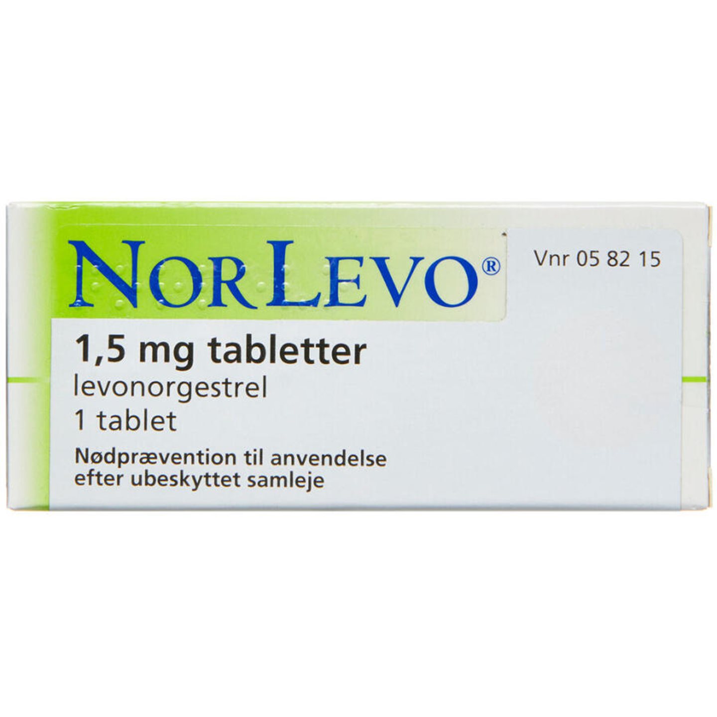 NorLevo 1,5 mg - 1 stk Tabletter Orifarm | Apopro.dk