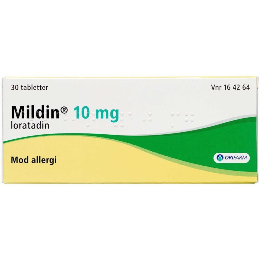 Køb Mildin 10 mg 30 stk Tabletter | Hos Apopro.dk