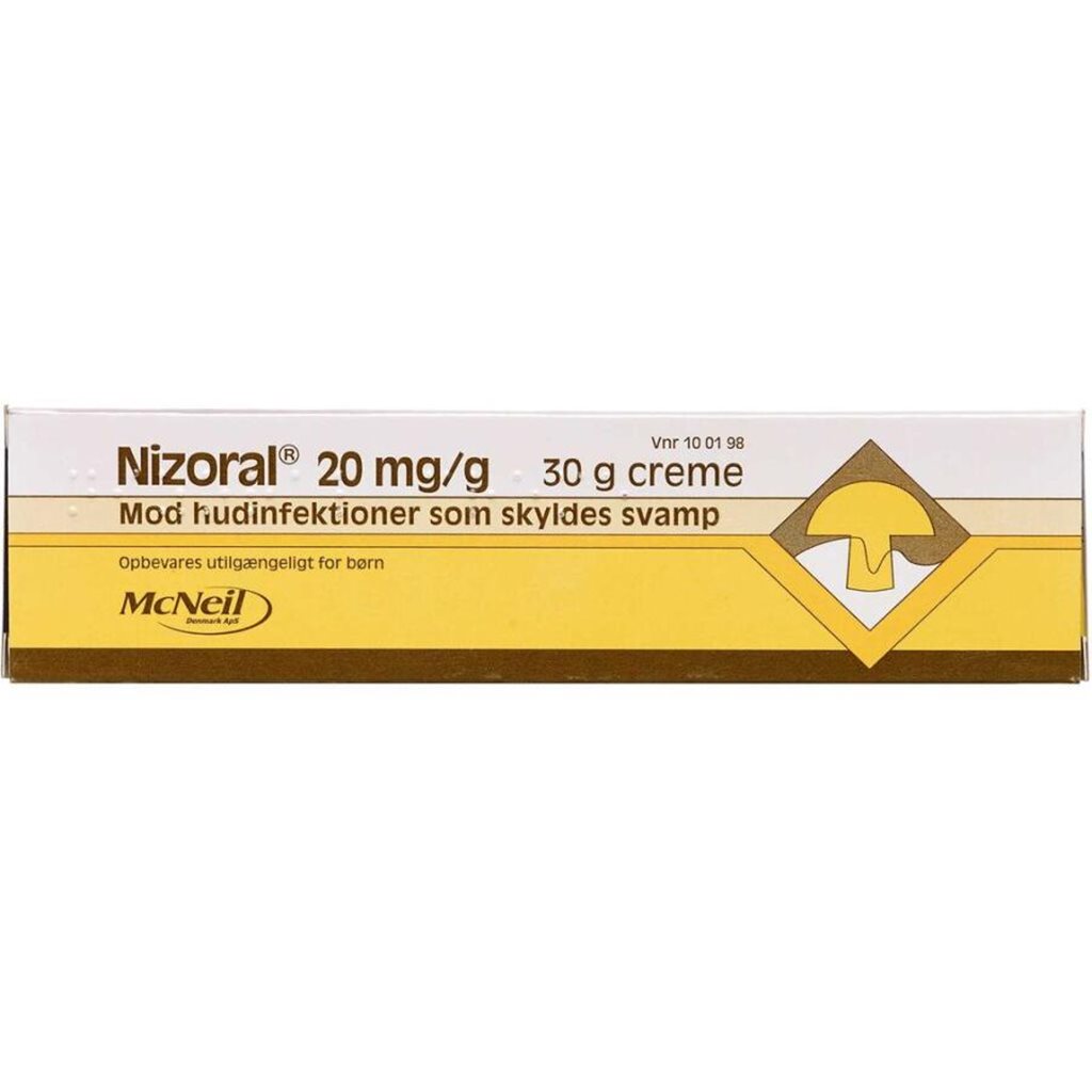 Nizoral shampoo og creme - Bestil håndkøbsmedicin online