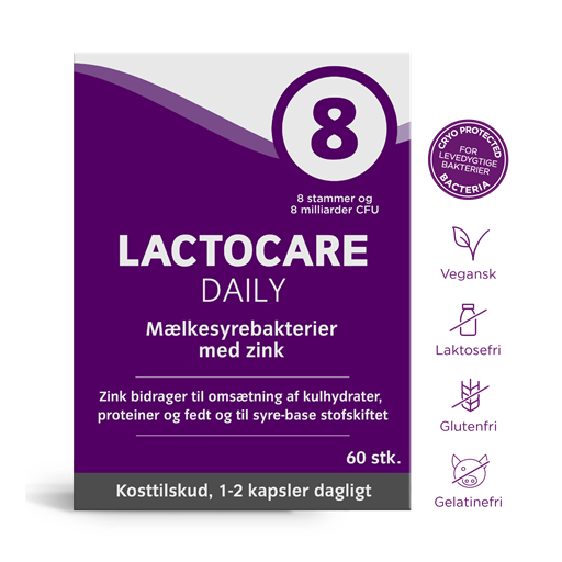 Lactocare | Mælkesyrebakterier til hele familien