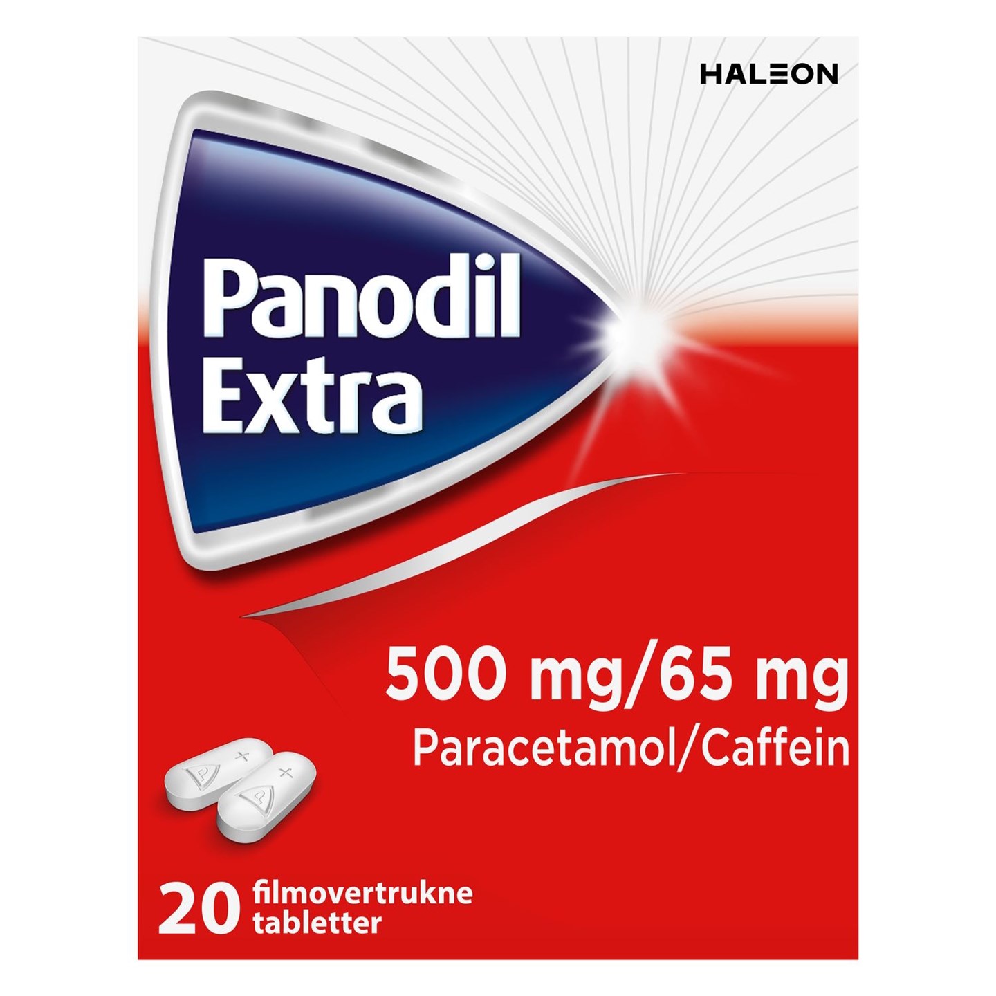 Få Panodil 20 stk. 500 mg tabletter - Smertestillende | Panodil | Apopro.dk